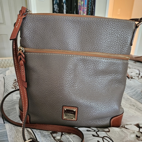 Dooney & Bourke | Bags | Dooney Bourke Elephant Pebble Leather ...